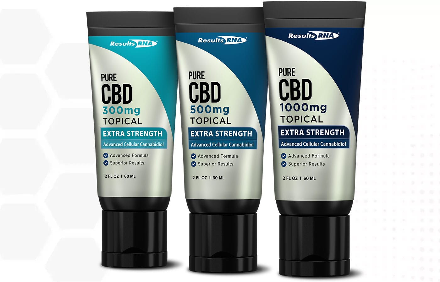 Results RNA Pure CBD Topical Extra Strength 300mg 500mg 1000mg ...