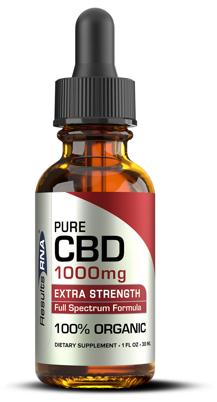PURE CBD FULL SPECTRUM EXTRA STRENGTH 1000MG - 1500MG - Results RNA